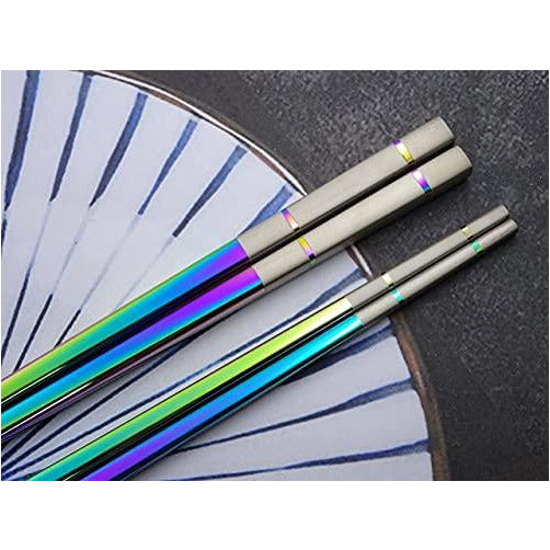 Albino Monkey Reusable Chopsticks🥢Set of 5 Pairs🥢Holographic Design ...